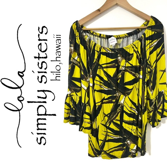 Simply Sisters | Tops | Simply Sisters Hilo Hawaii Lola Miller Designs Cha Cha Cha Top Small ...